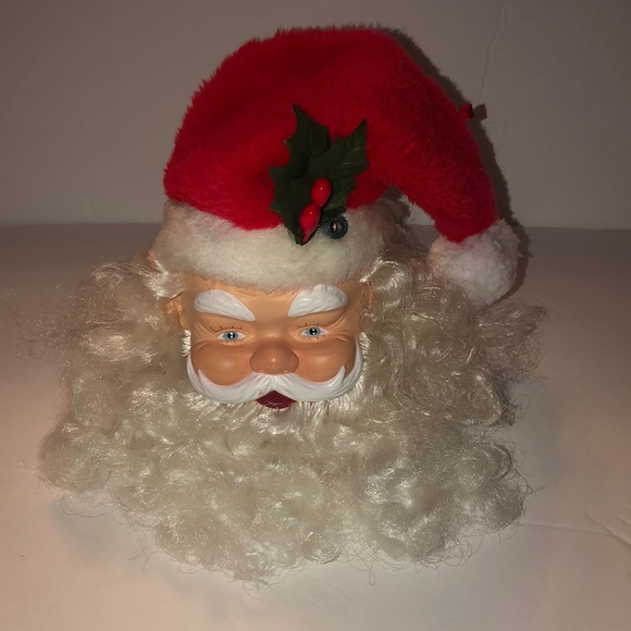 Holiday | Vintage Motion Sensor Hanging Musical Santa Claus Christmas ...